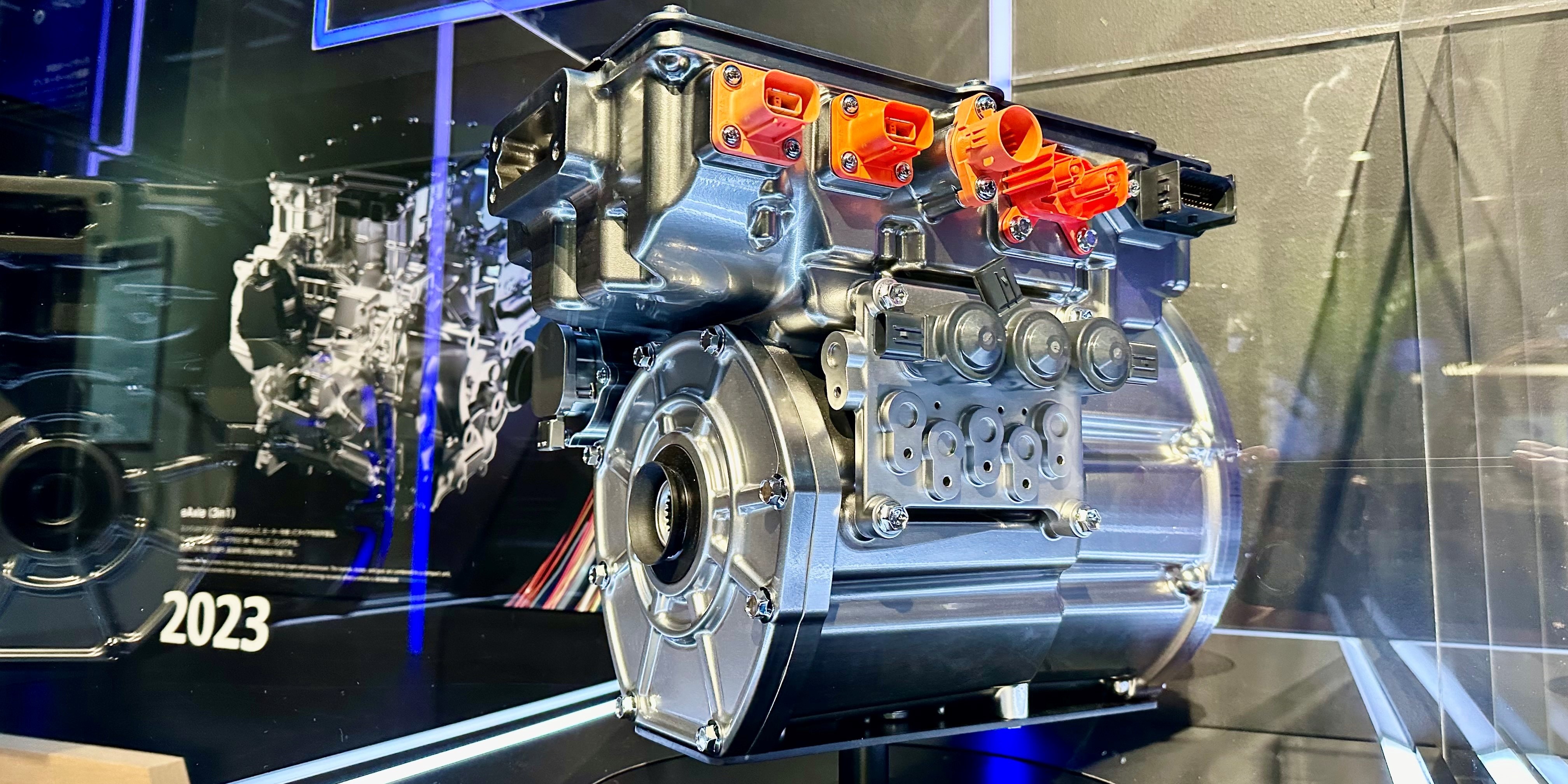 More integration of components: The story behind AISIN's "Xin1" eAxle ...